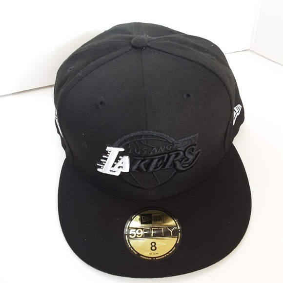 New Era | Accessories | New Era 59fifty Los Angeles Lakers Bw Elements ...